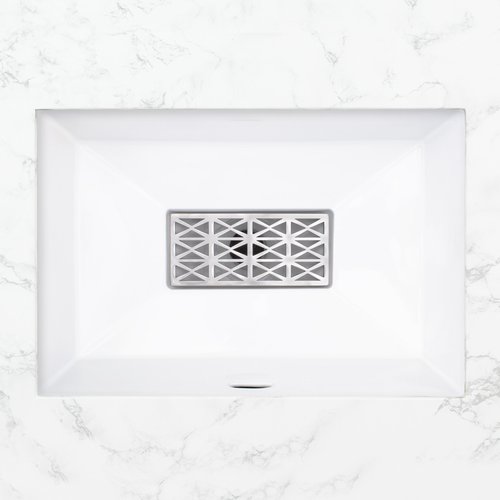 Linkasink Bathroom Sinks - Linkasink P011-W Lois- White Porcelain ...